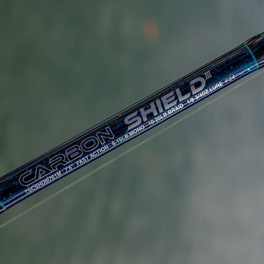 Tsunami Carbon Shield III Spinning Rod | Tsunami Fishing & Tackle