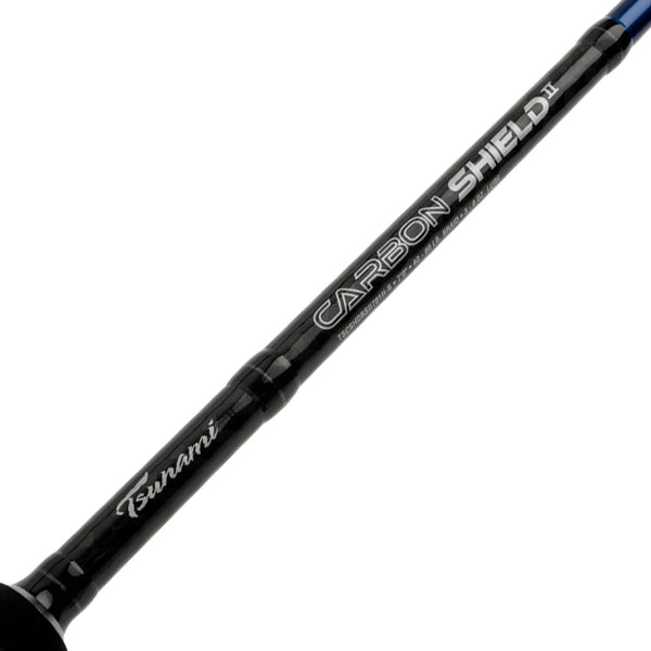 Tsunami Carbon Shield II Boat Spinning Rod | Tsunami Fishing & Tackle