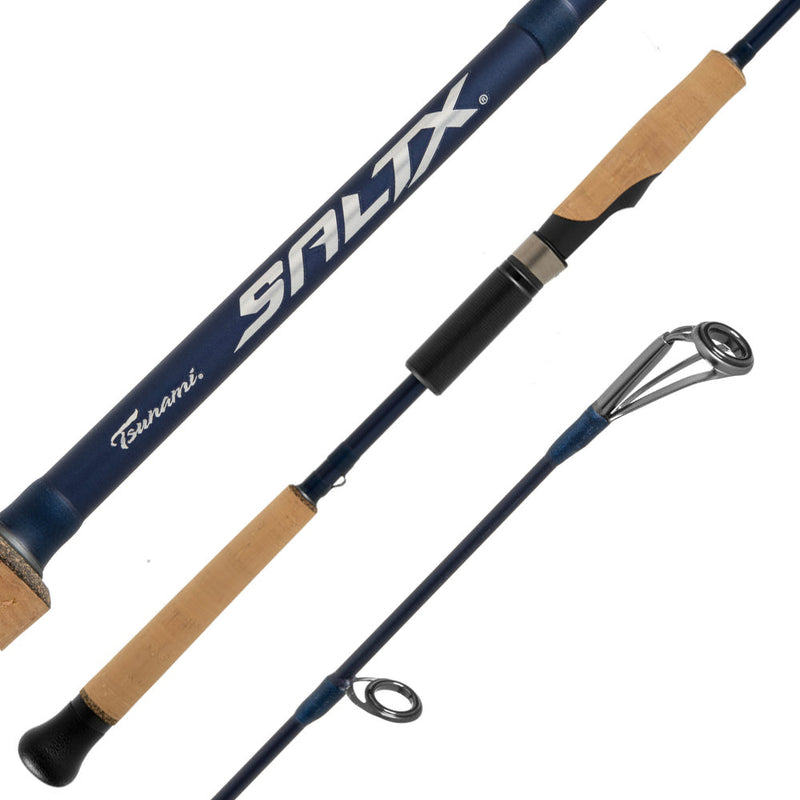 Saltx II Inshore Spinning Rod | Tsunami Fishing & Tackle